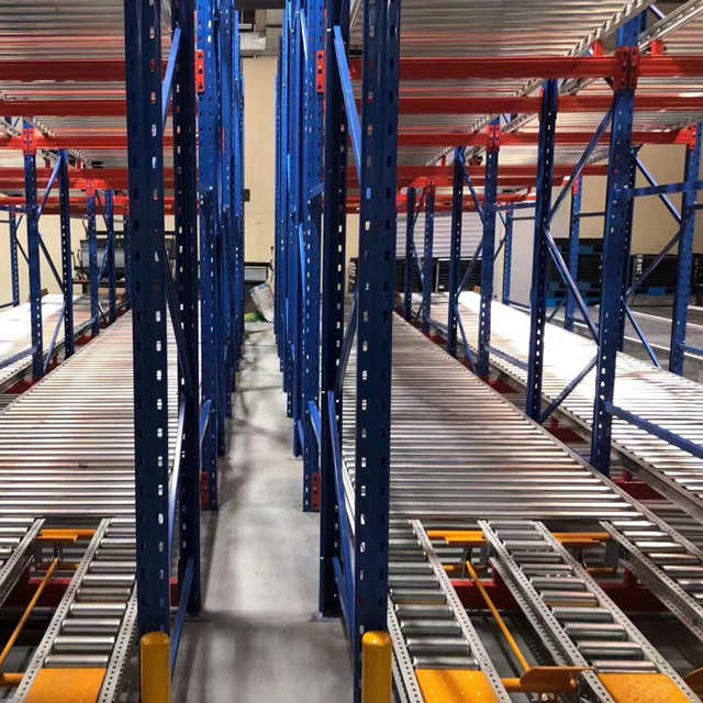 Heavy Duty High Capacity Gravity Flow Pallet Rack for Warehouse - Buy ...