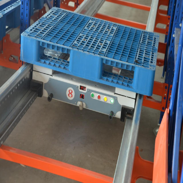 Automatic Warehouse Fifo Metal Industrial Radio Storage Pallet Shuttle ...