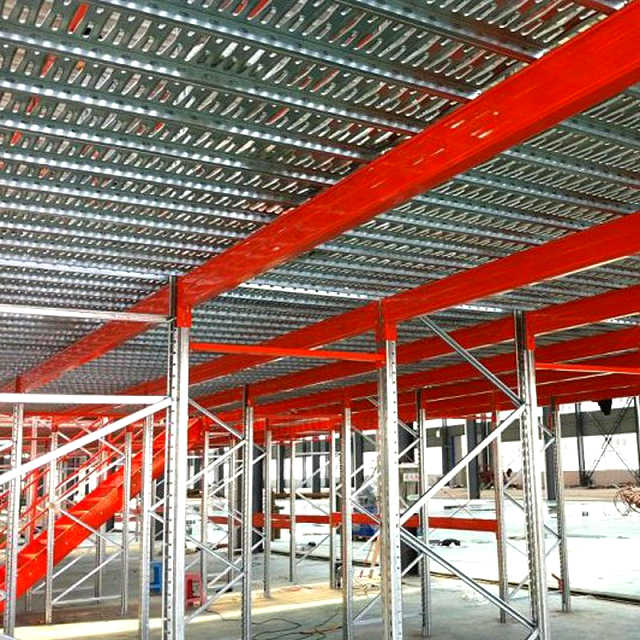 Warehouse Storage Industrial Heavy Duty Steel Platform Floor Racking ...