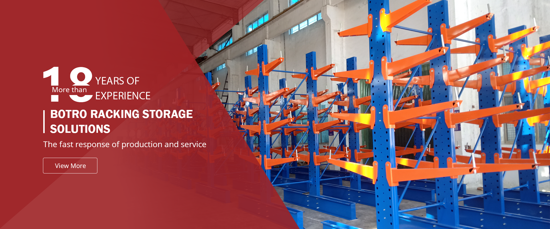 Longspan Shelving And Pallet Racking System Factory - Botro