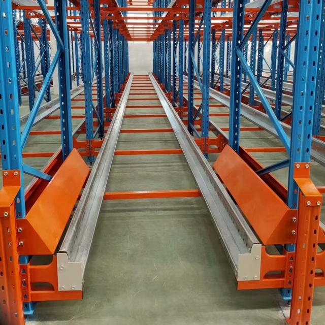 High Density Heavy Duty Radio Shuttle Pallet Racking for Warehouse ...